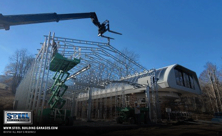 Steel Building Garages Can Meet Heavy Wind and Snow Loads of Any ...